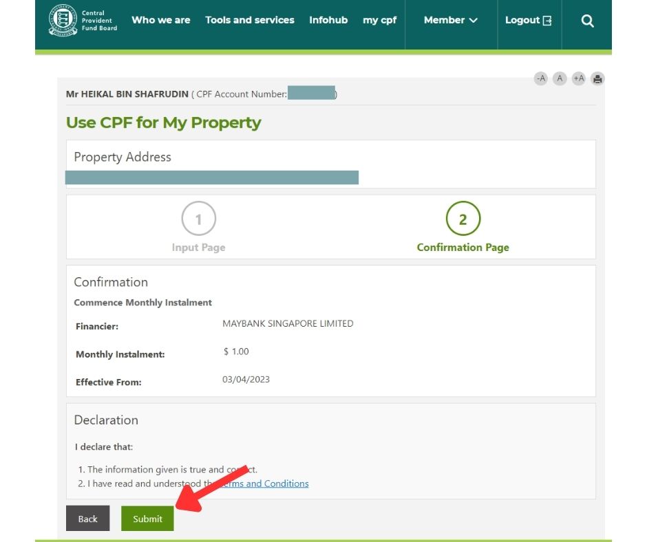 Sales Completion & Commence CPF Payments – Herohomes.sg