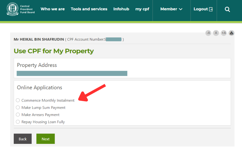 Sales Completion & Commence CPF Payments – Herohomes.sg